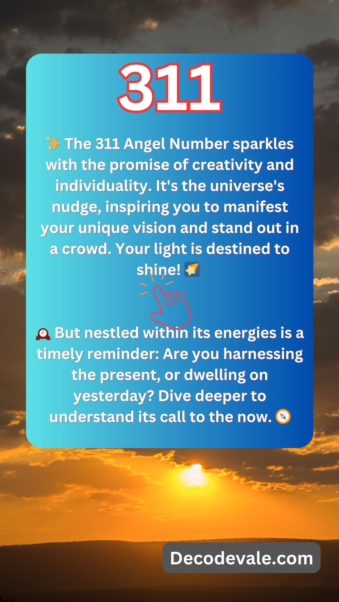 311 Angel Number Meaning in Love, Career, and Personal Growth - Decodevale