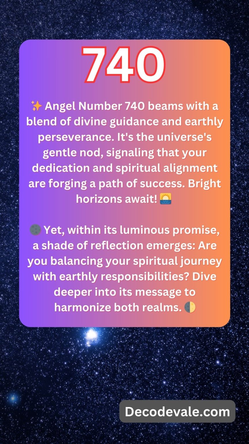 740 Angel Number Meaning: Divine Guidance in Love, Career, and Purpose ...