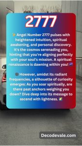 2777 Angel Number Meaning: Deciphering the Messages from the Universe ...