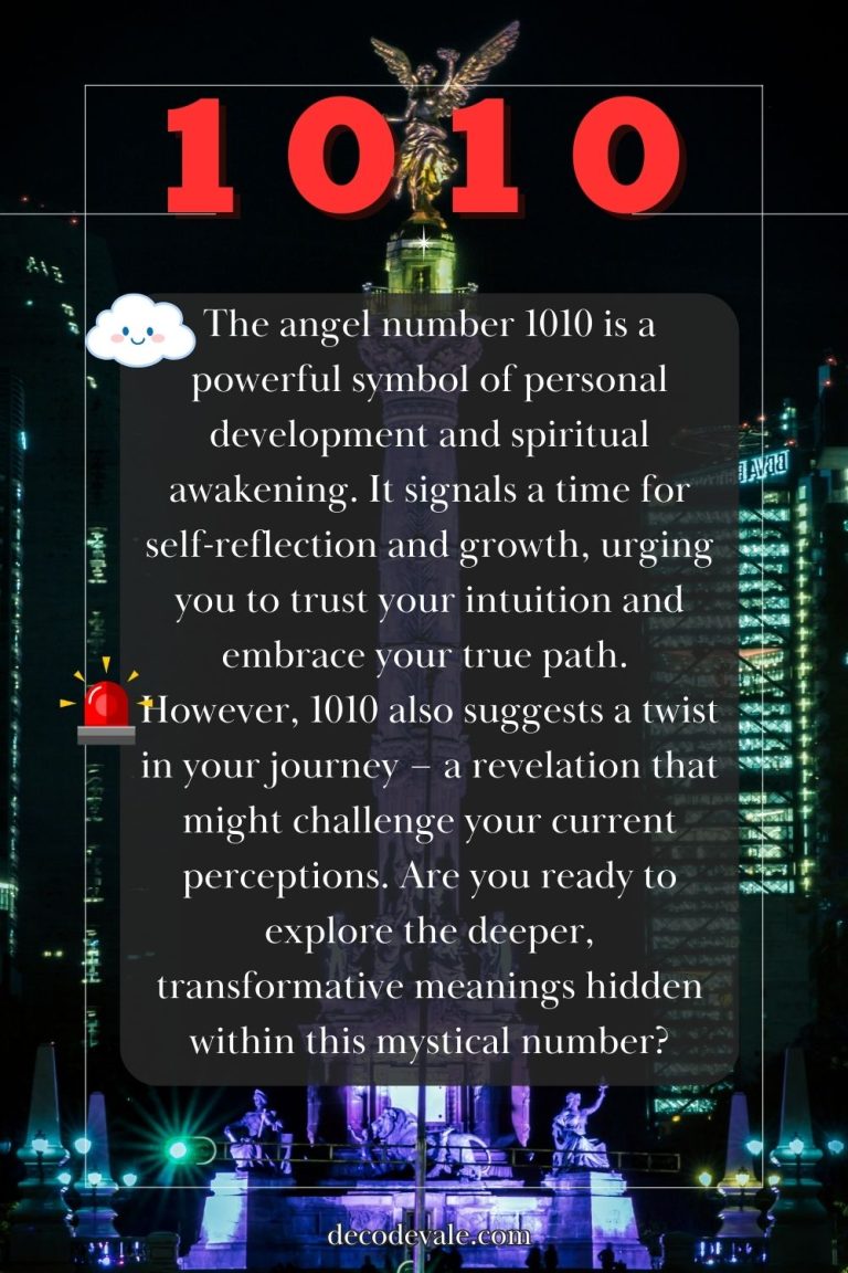 Angel Number 1010: Unlocking the Mysteries of Love, Career, and ...