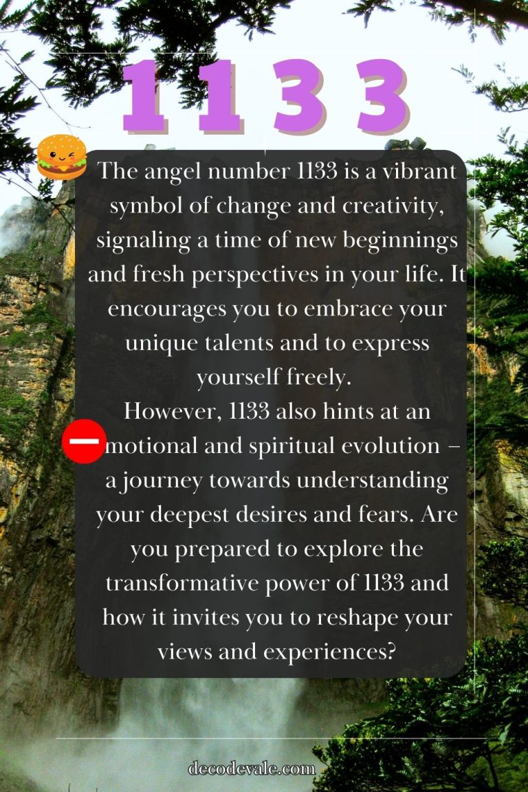 Angel Number 1133: Unveiling the Mystical Meaning and Impact on Life ...