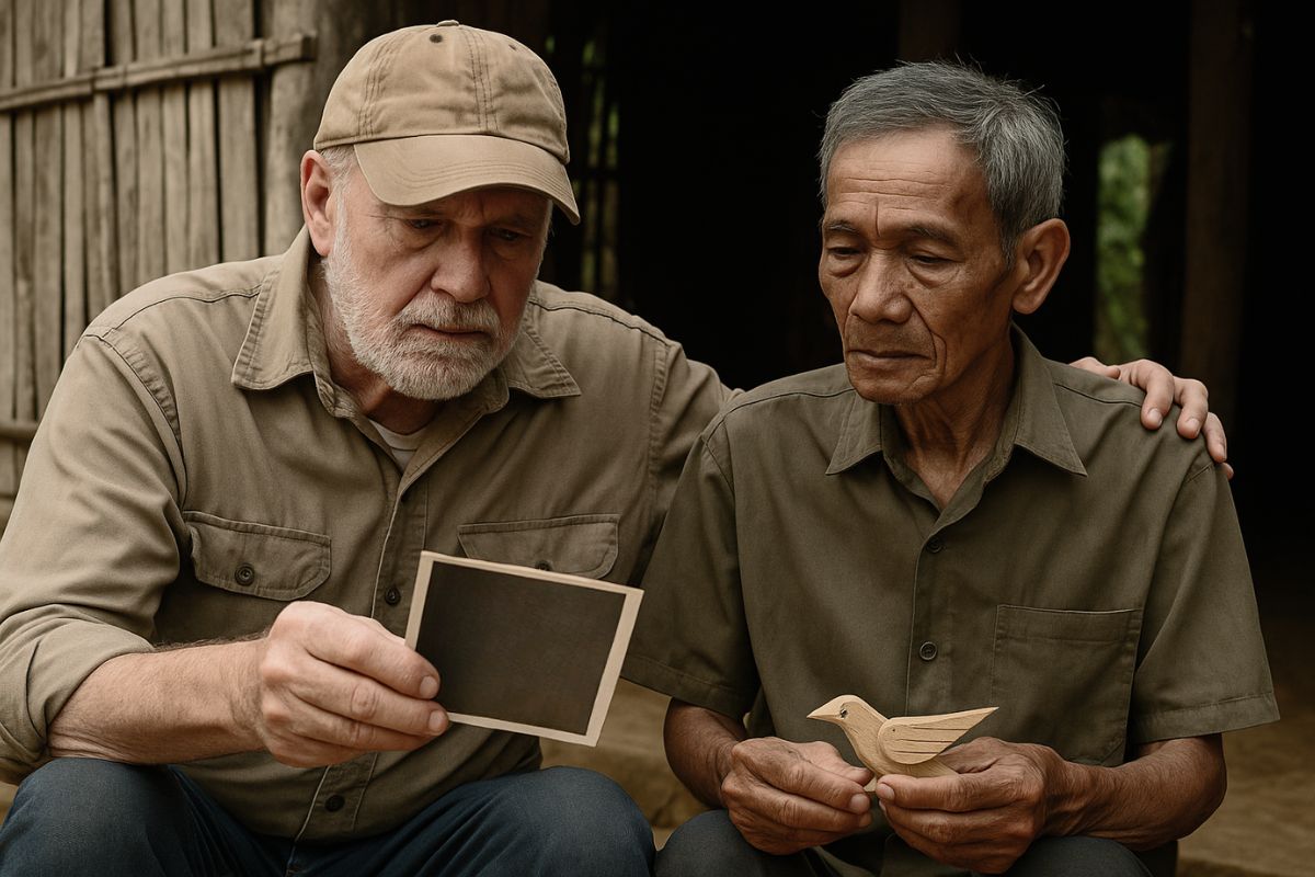 The Bamboo Line | A North Vietnamese Villager Saved a U.S. Pilot ...
